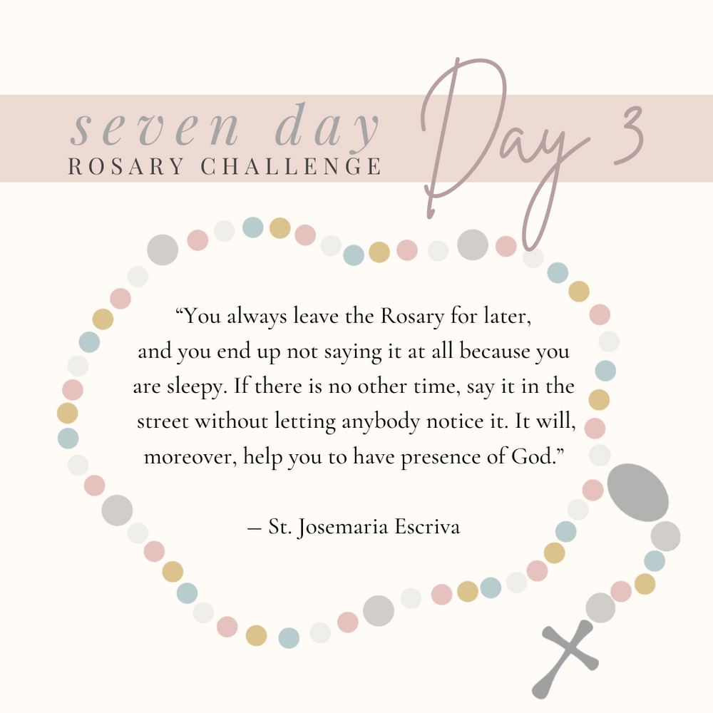 7 Day Rosary Challenge