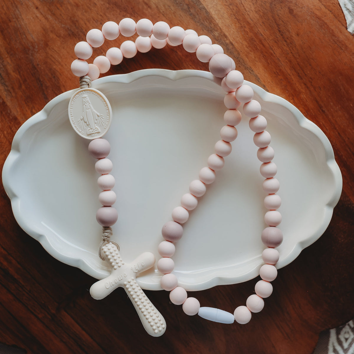Baby Rosary Bracelet, Chew Rosary, Kids Rosary | Chews Life
