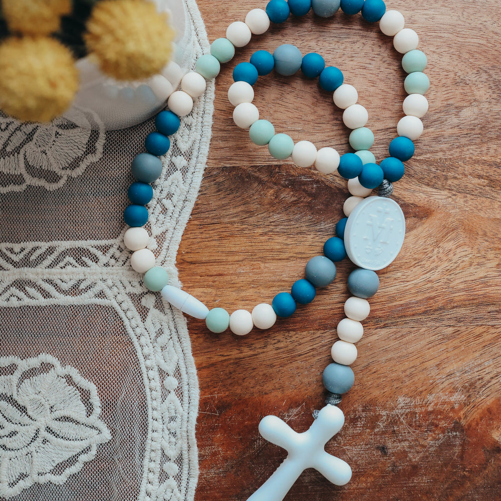 Baby Rosary Teether | Assisi | Chews Life