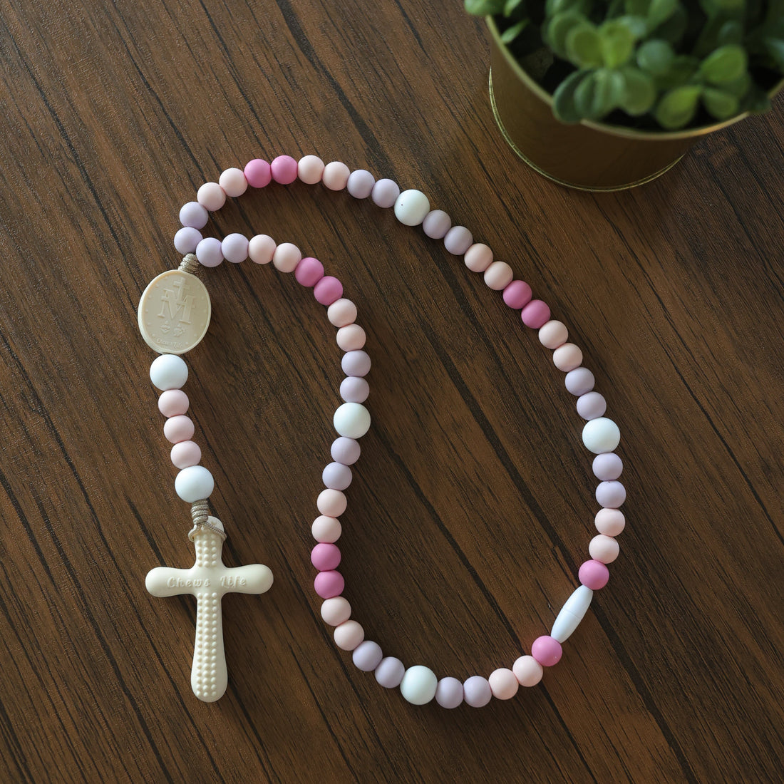 Baby Rosary Bracelet, Chew Rosary, Kids Rosary | Chews Life